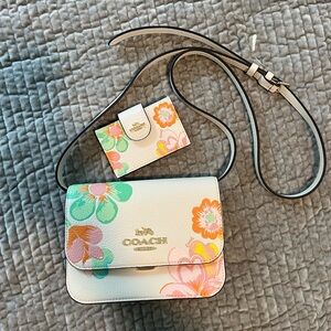 Coach | Bags | Coach Mini Brynn Crossbody Floral | Poshmark